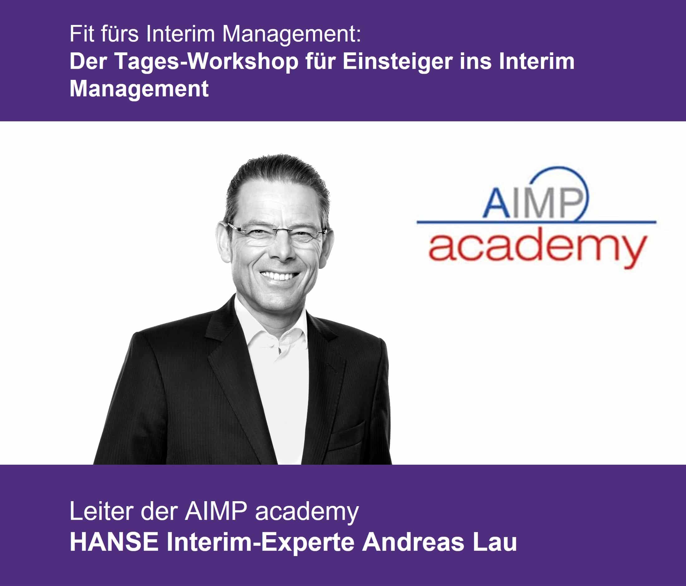 AIMP academy für Interim Manager