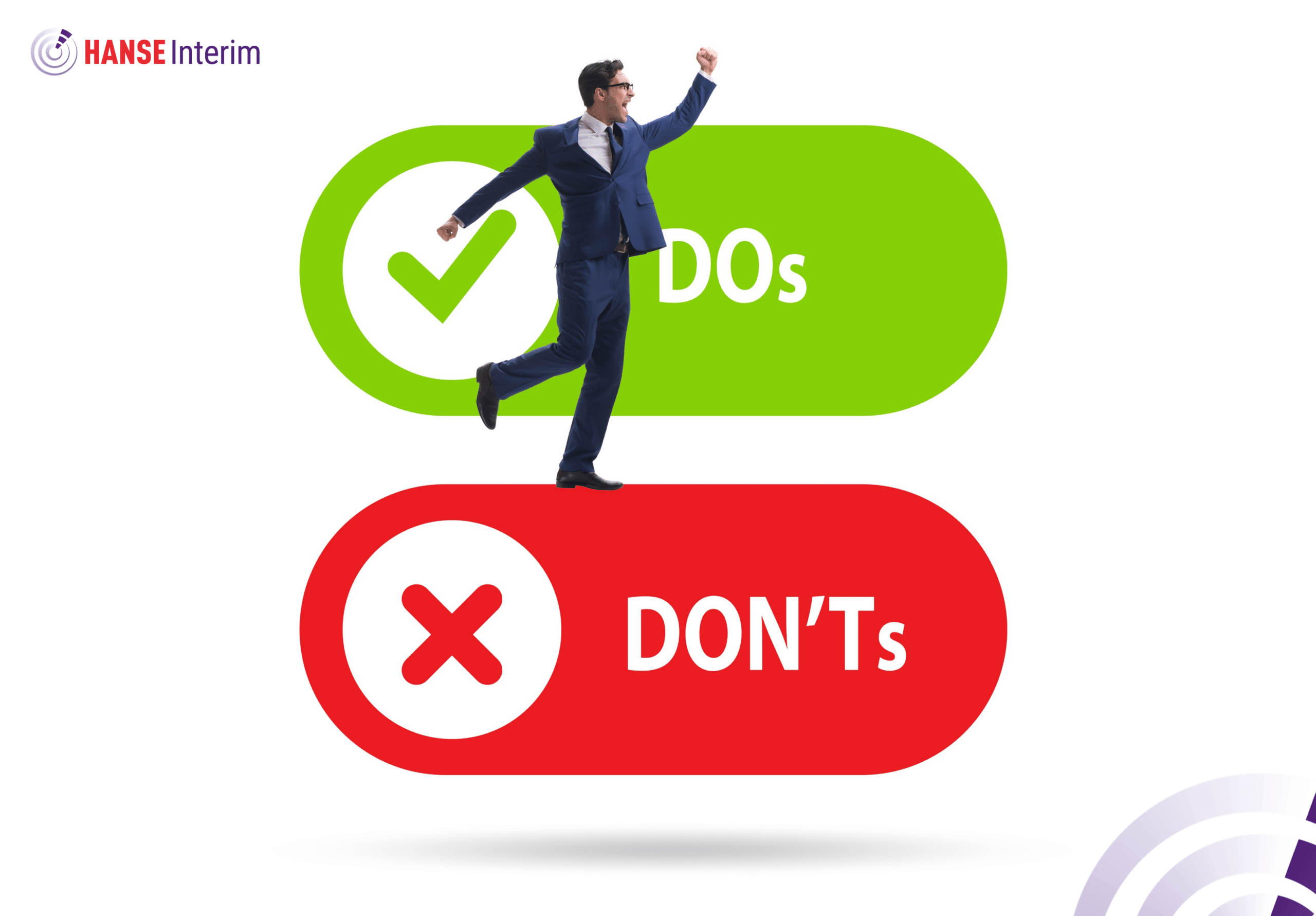 Dos und Don'ts im Interim Mandat